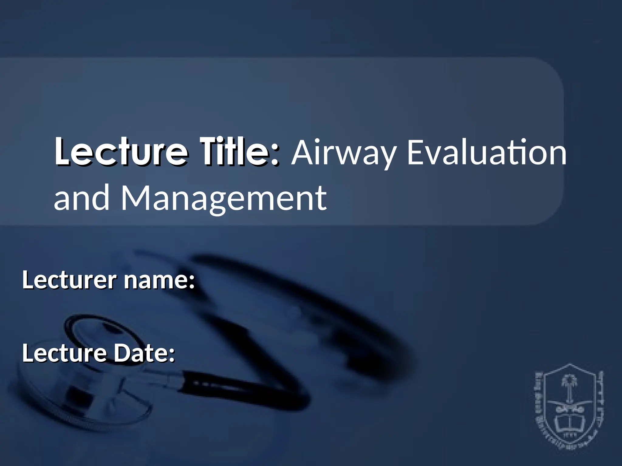 02 Airway Management, emergency medicine.ppt