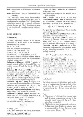 On Application of Dynamic Program Fixed Point Iterative Method of Optimization in the ...