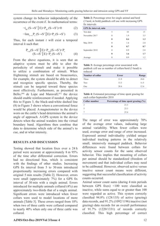 Monitoring Cattle Grazing Behavior and Intrusion Using Global Positioning System and Virtual ...