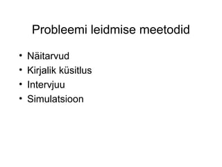 Projekti algatamine | PPT