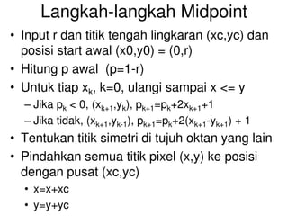 Algoritma Garis | PDF