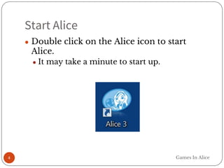 Game Making in Alice - Coding Preview: "Eat the Banana" Game | PPTX ...