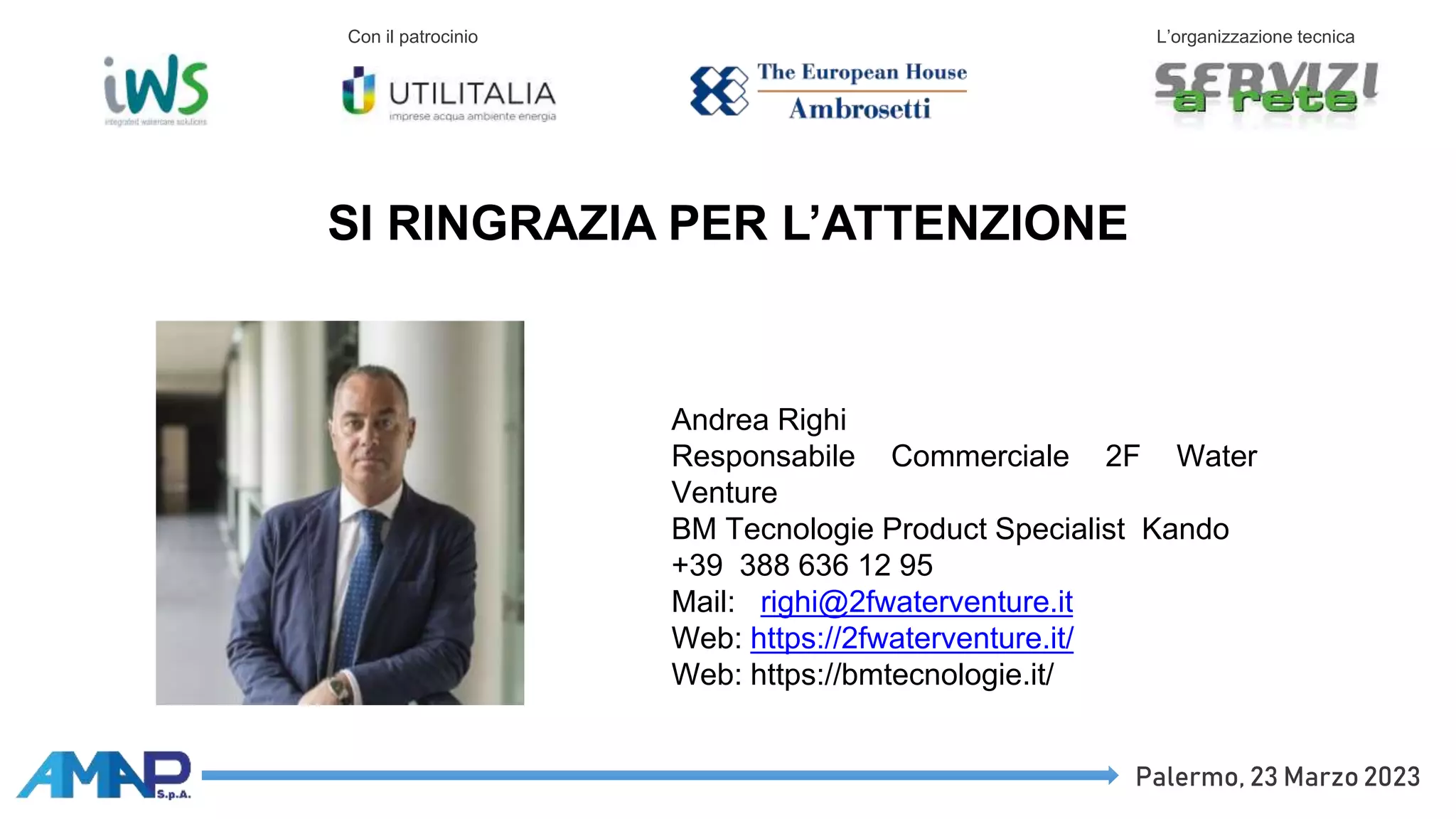 IWS Italian Water Tour 23 marzo 2023, Palermo | Andrea Righi | PPTX ...