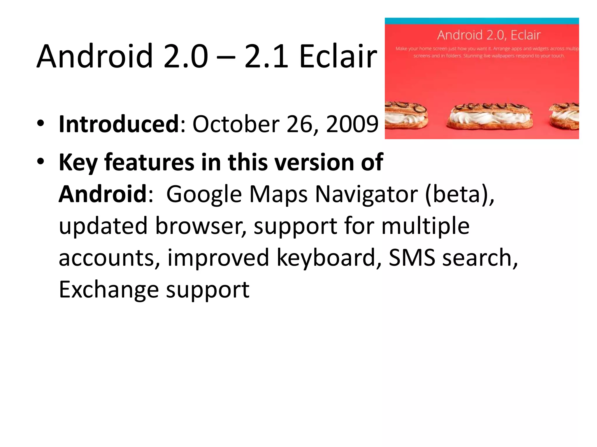 Android Versions | PPTX