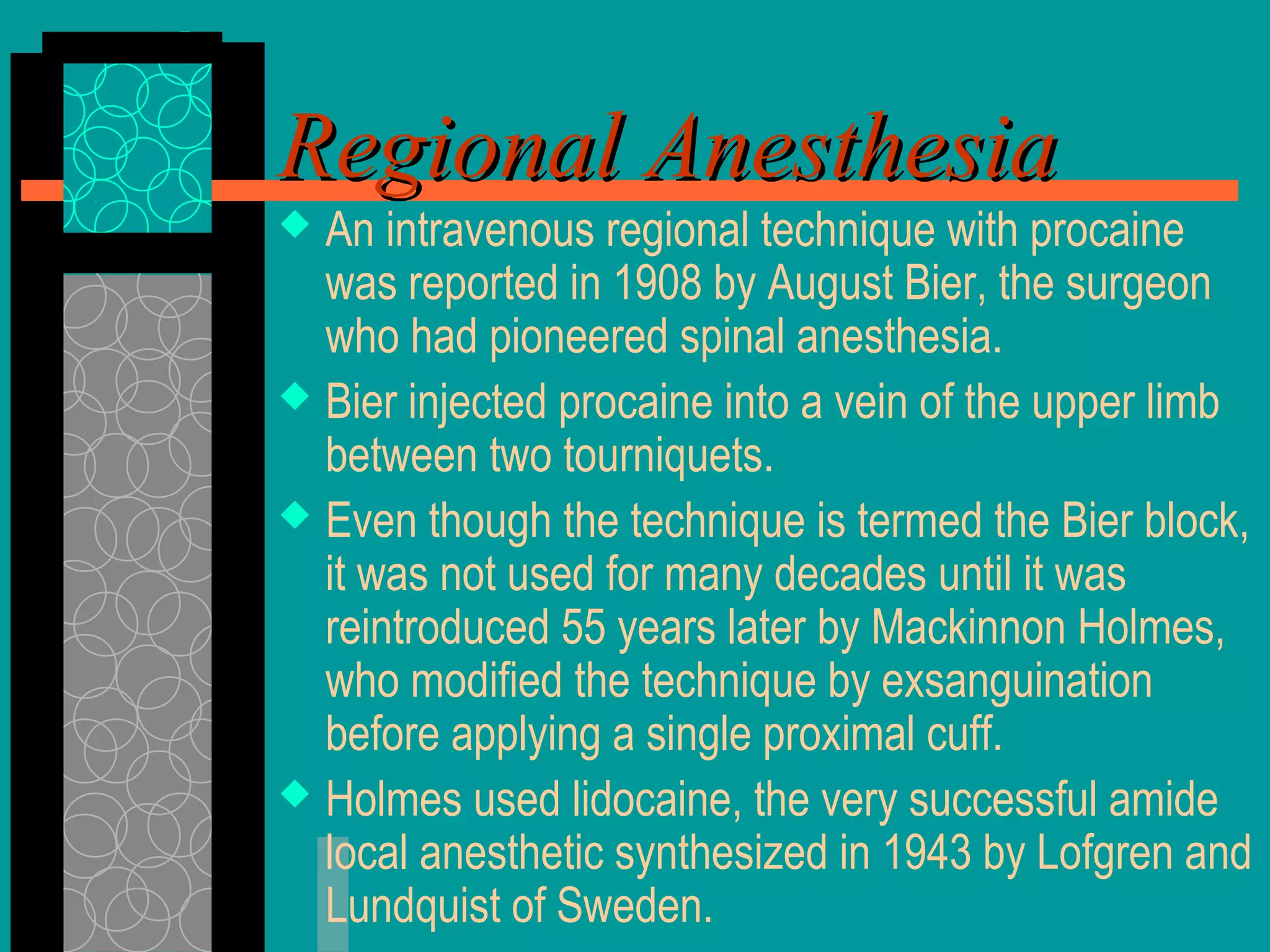 anesthesia history | PPT