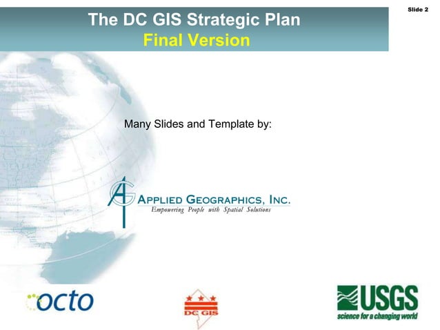 DC GIS Strategic Plan | PPT