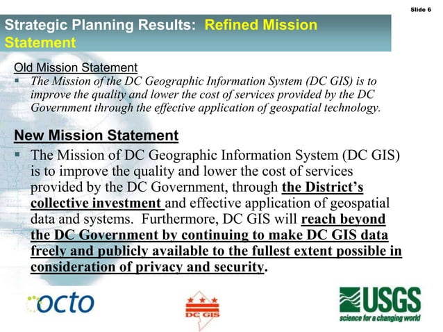 DC GIS Strategic Plan | PPT