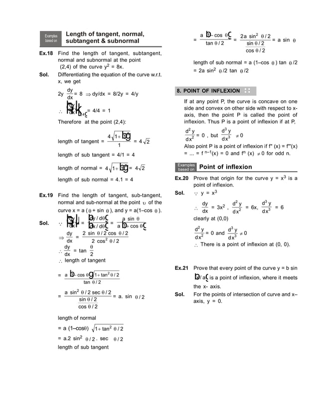 02Application of Derivative # 1 (Tangent & Normal)~1 Module-4.pdf