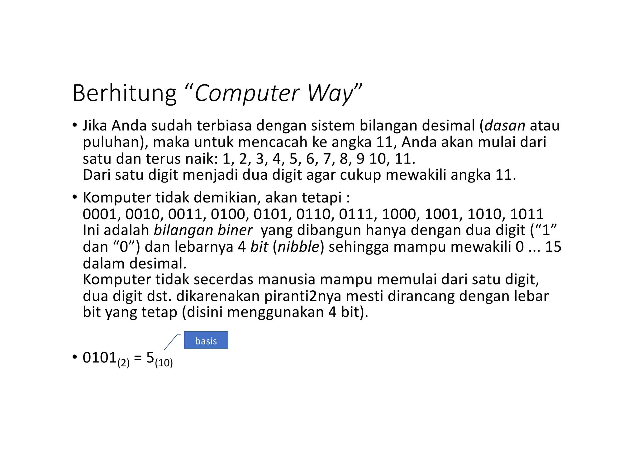 02 aritmetika cara komputer | PPT