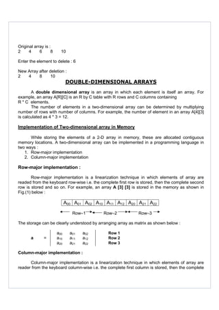 02 arrays | PDF