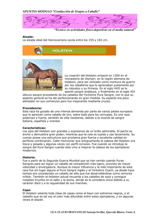 02 aspecto y razas del caballo | PDF