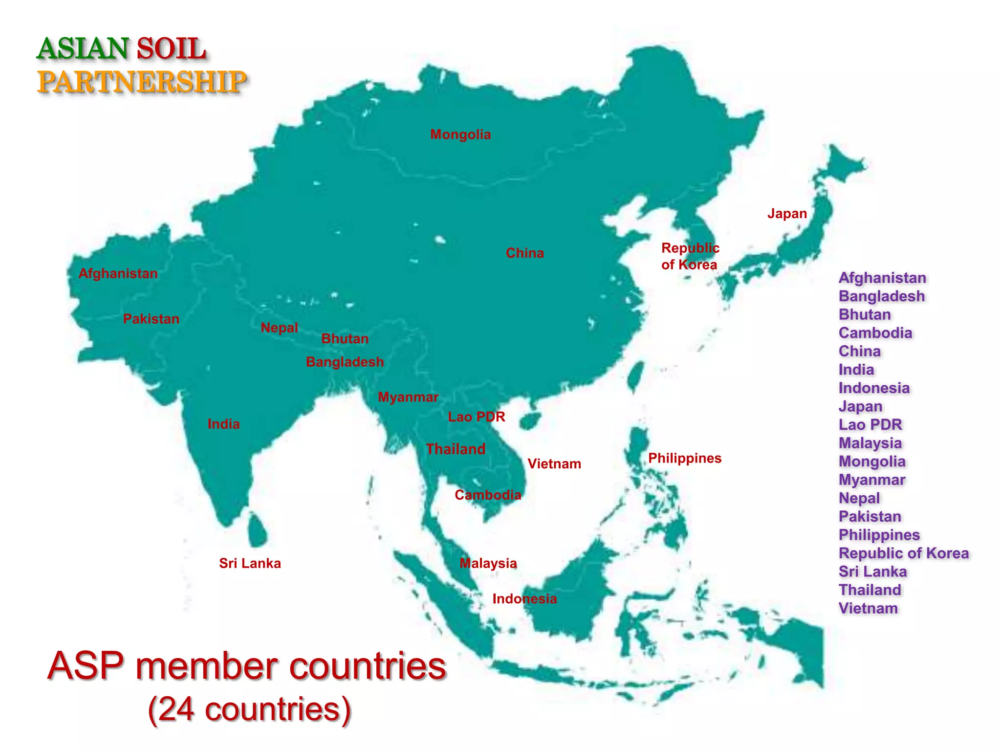 Overview of Asian Soil Partnership (ASP) | PPTX