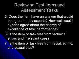 Assembling The Test | PPT