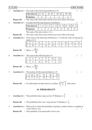 02_ASSERTION & REASON TYPE QUESTIONS WORK SHEET.pdf | Free Download