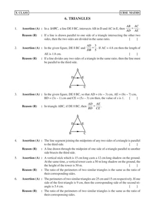 02_ASSERTION & REASON TYPE QUESTIONS WORK SHEET.pdf | Free Download