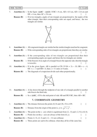 02_ASSERTION & REASON TYPE QUESTIONS WORK SHEET.pdf | Free Download