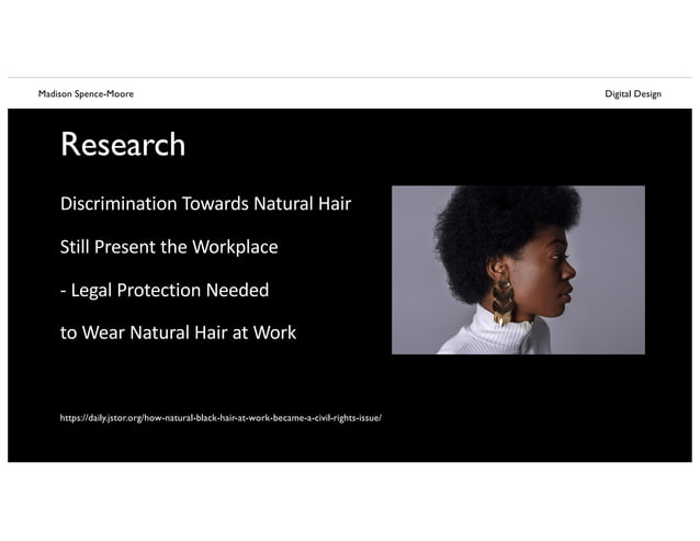 Assignment 02 - Natural Hair in the Workplace | PDF