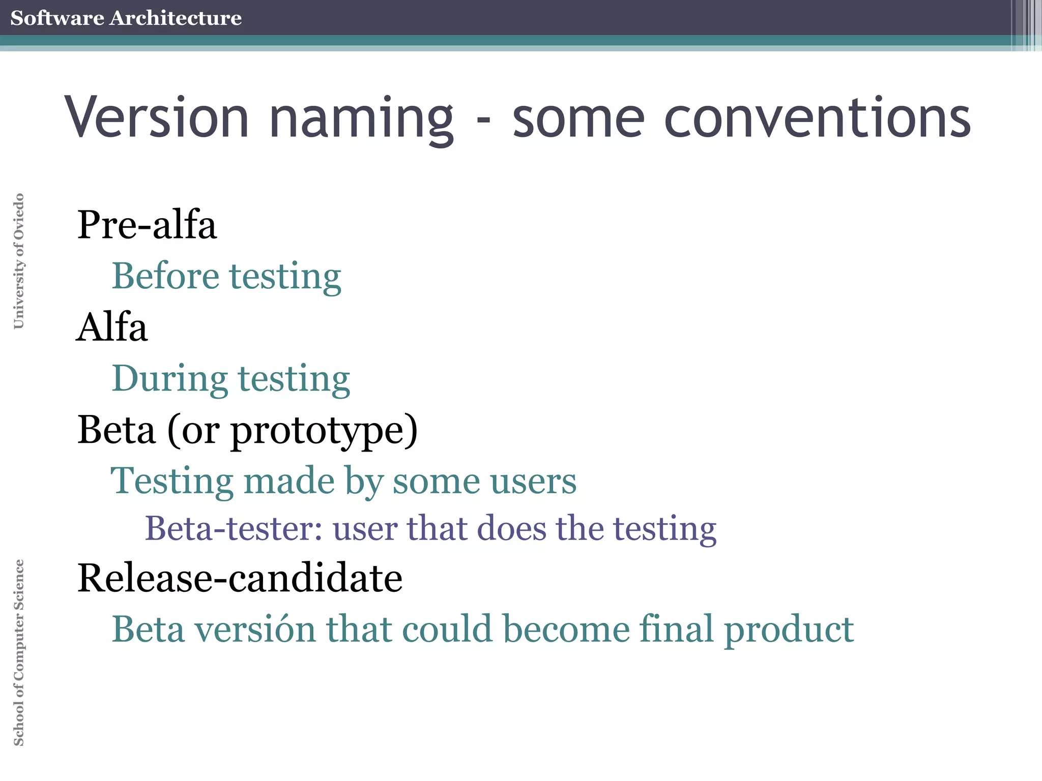 Software Architecture - Allocation taxonomies: building, deployment and ...