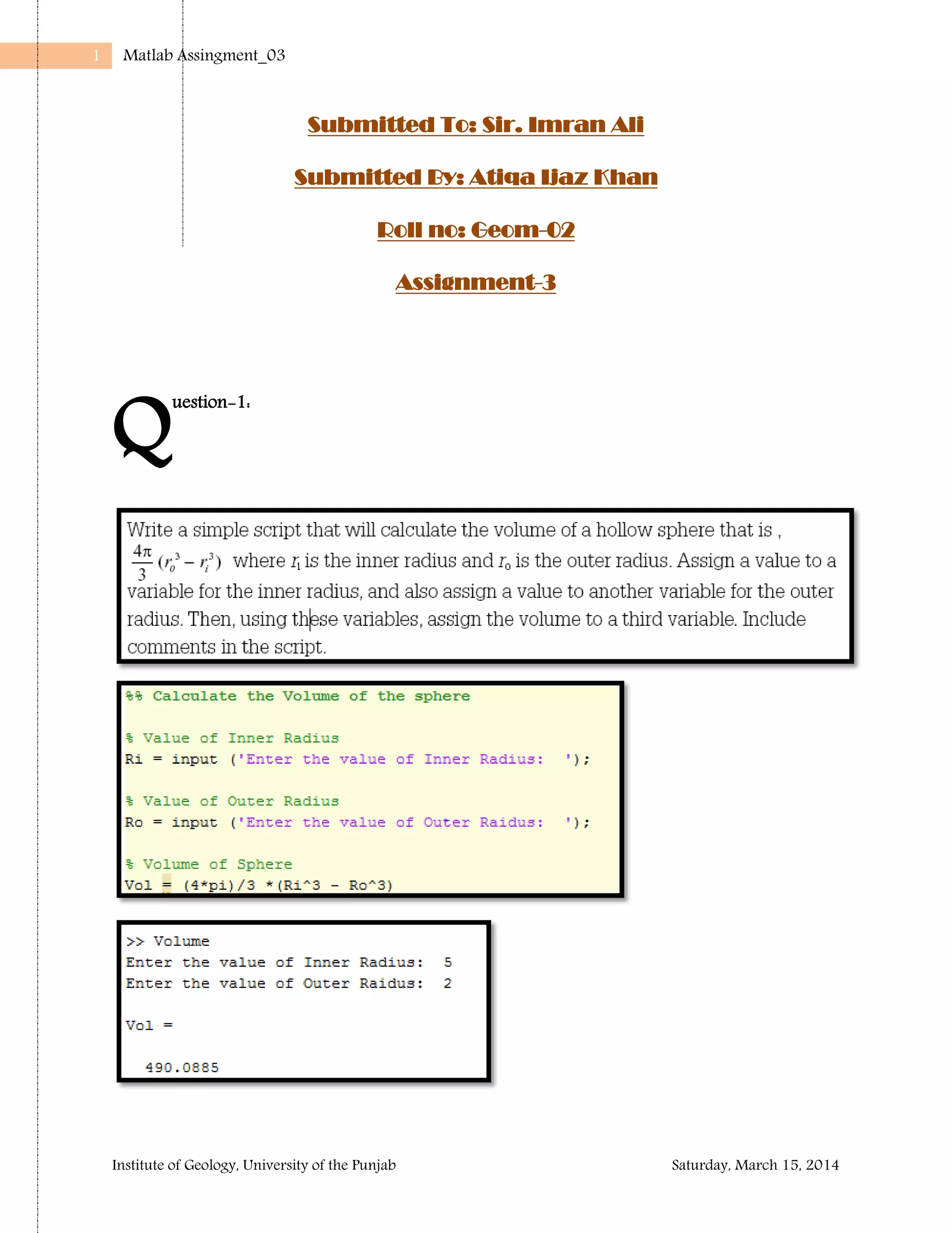 02 atiqa ijaz khan 03 | PDF | Geology | Science