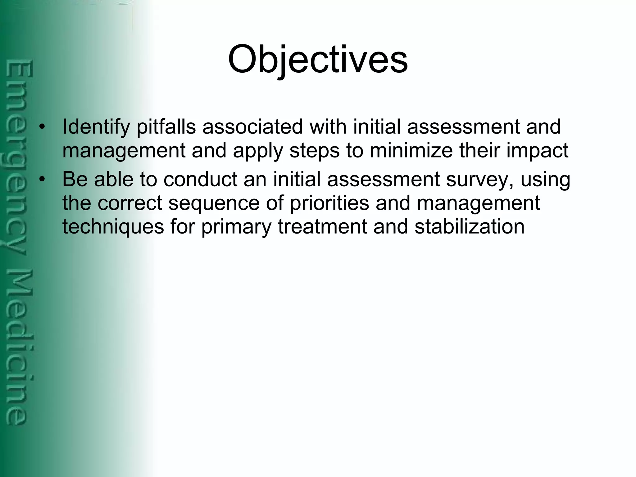 02 atls initial assessment and management | PPT