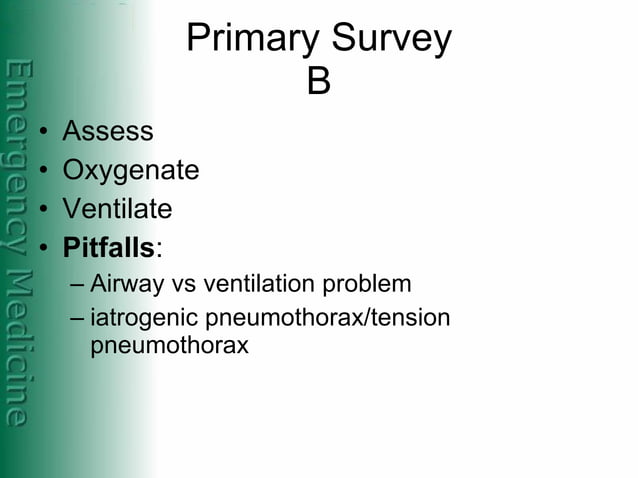 02 atls initial assessment and management | PPT | First Aid | Injuries