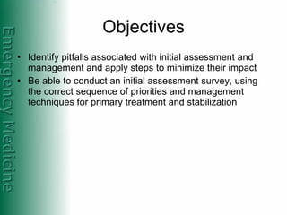 02 atls initial assessment and management | PPT