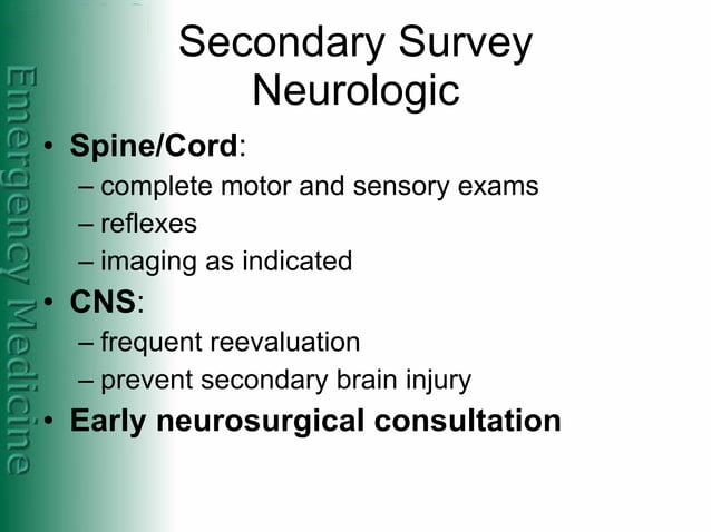 02 atls initial assessment and management | PPT | First Aid | Injuries