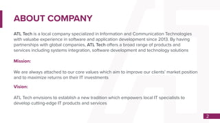 ATL Tech company presentation | PPT