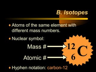 Atomic Mass Presentation | PPT