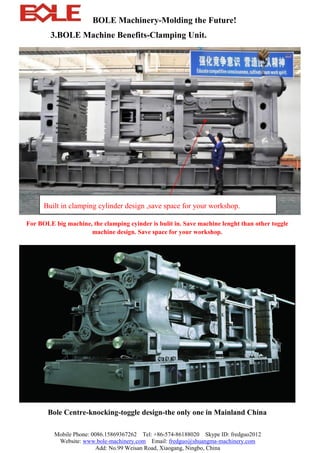 BOLE Injection molding machine ,Project Proposal（2015最新) | PDF