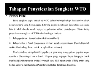 Organisasi Perdagangan Dunia (World Trade Organization). | PPTX