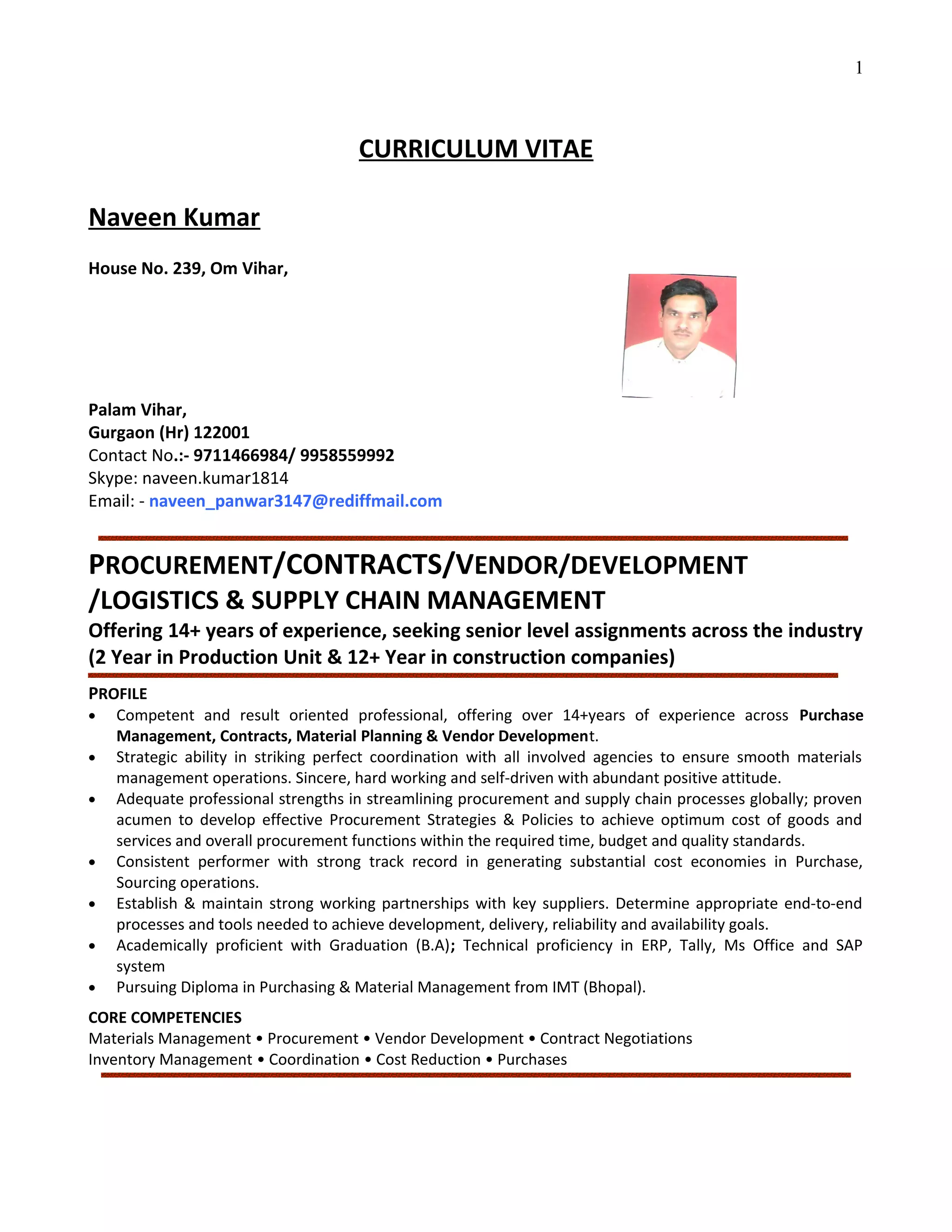 Resume_Naveen_Kumar_15-09-16 | DOC