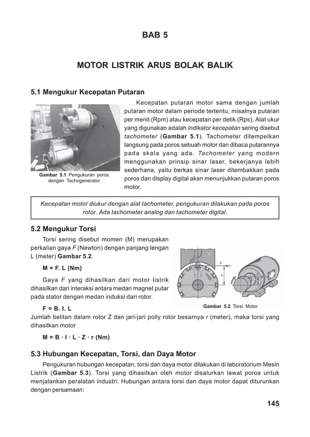 02 bab 05 motor listrik ac | PDF