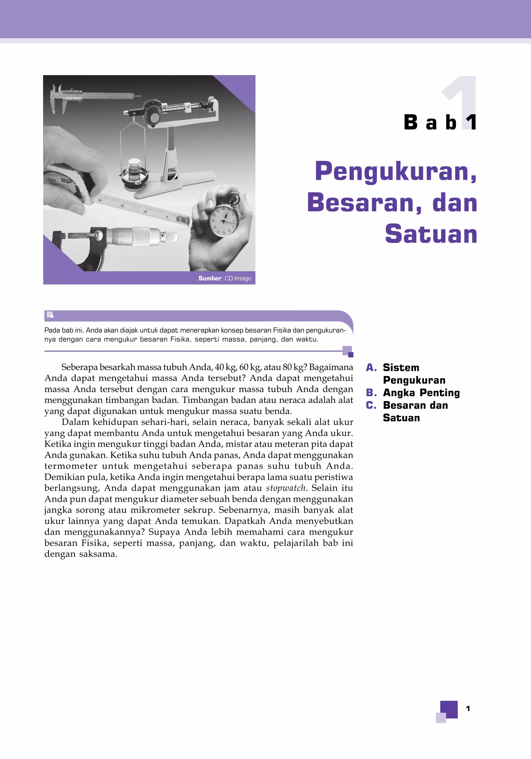 Pengukuran, Besaran, dan Satuan | PDF