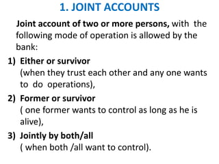 02 banker customer realtion ship and special types of accounts | PPTX