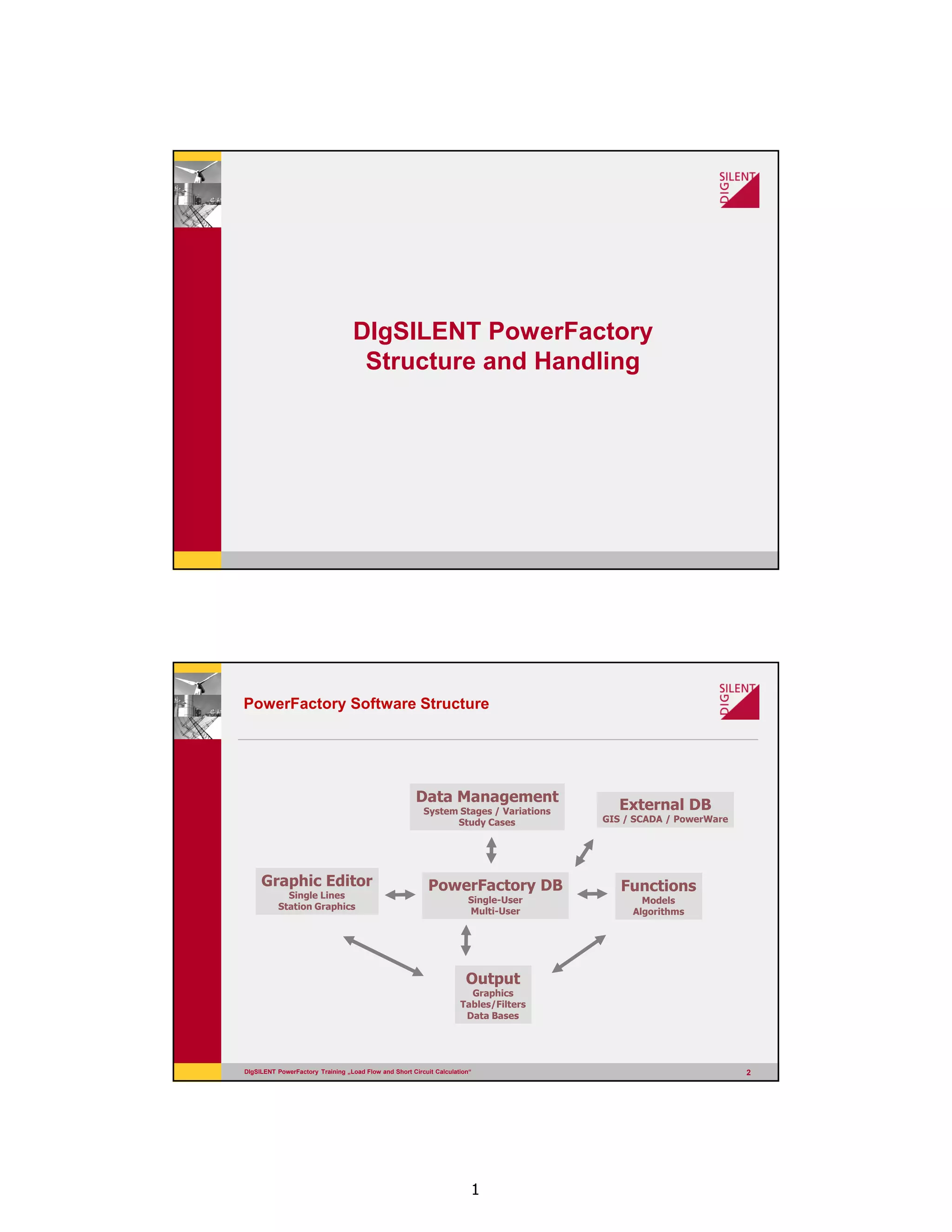 DigSILENT PF - 02 basic pf structure | PDF