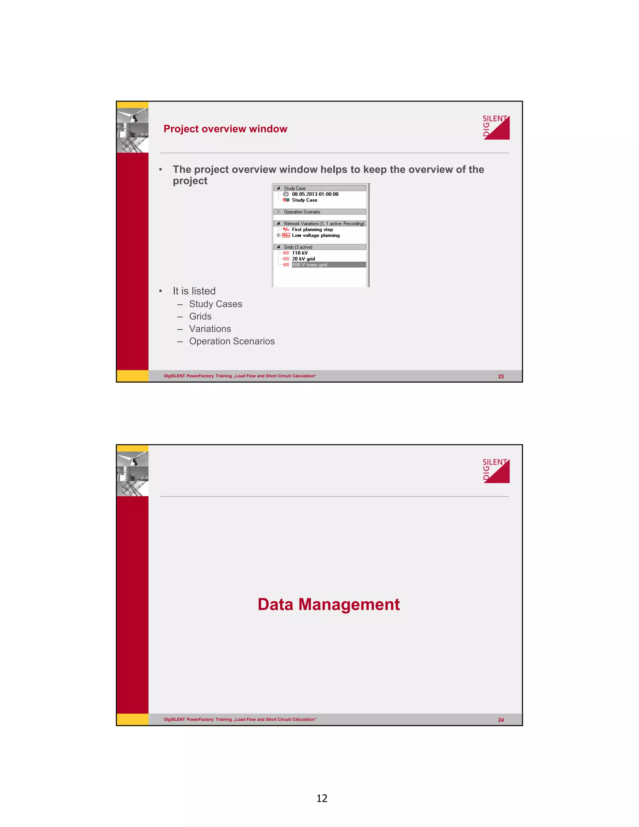DigSILENT PF - 02 basic pf structure | PDF