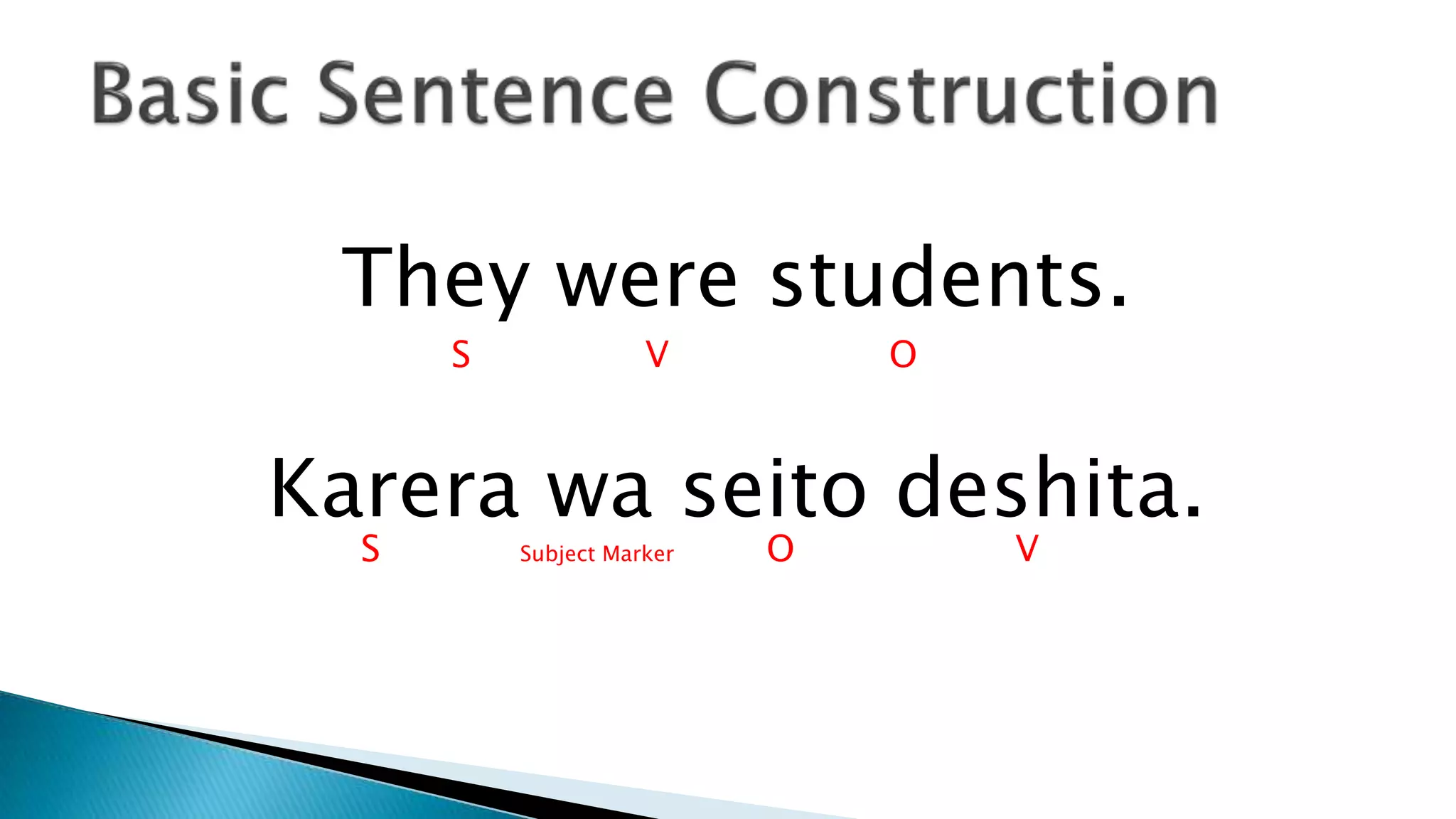 02 basic sentence | PPTX