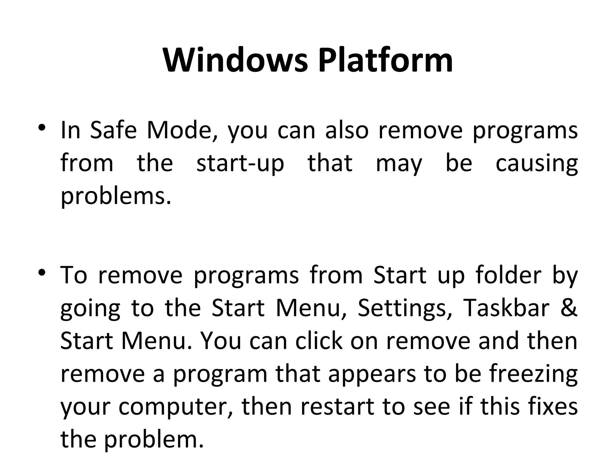 Basic Troubleshooting | PPT