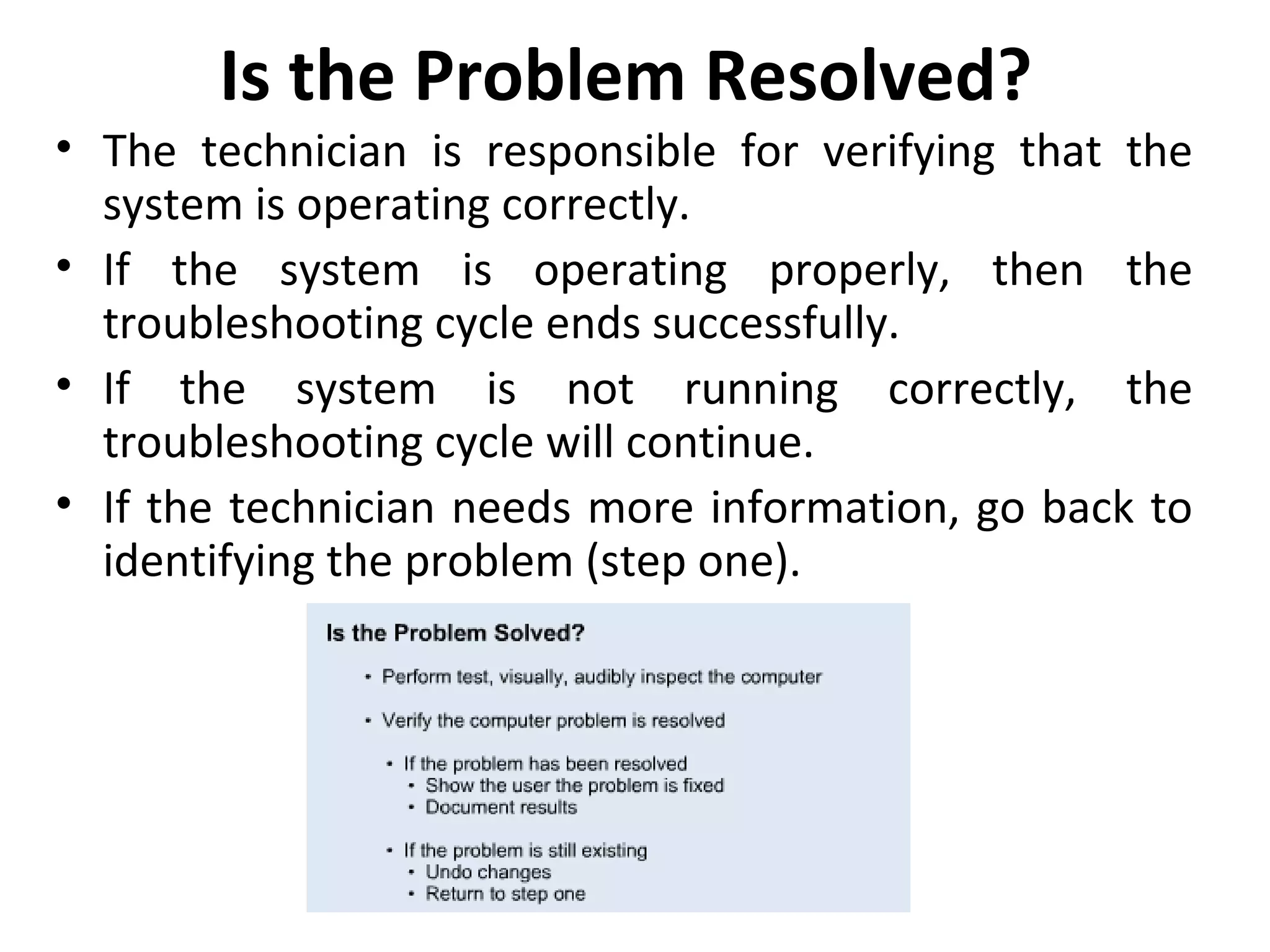 Basic Troubleshooting | PPT