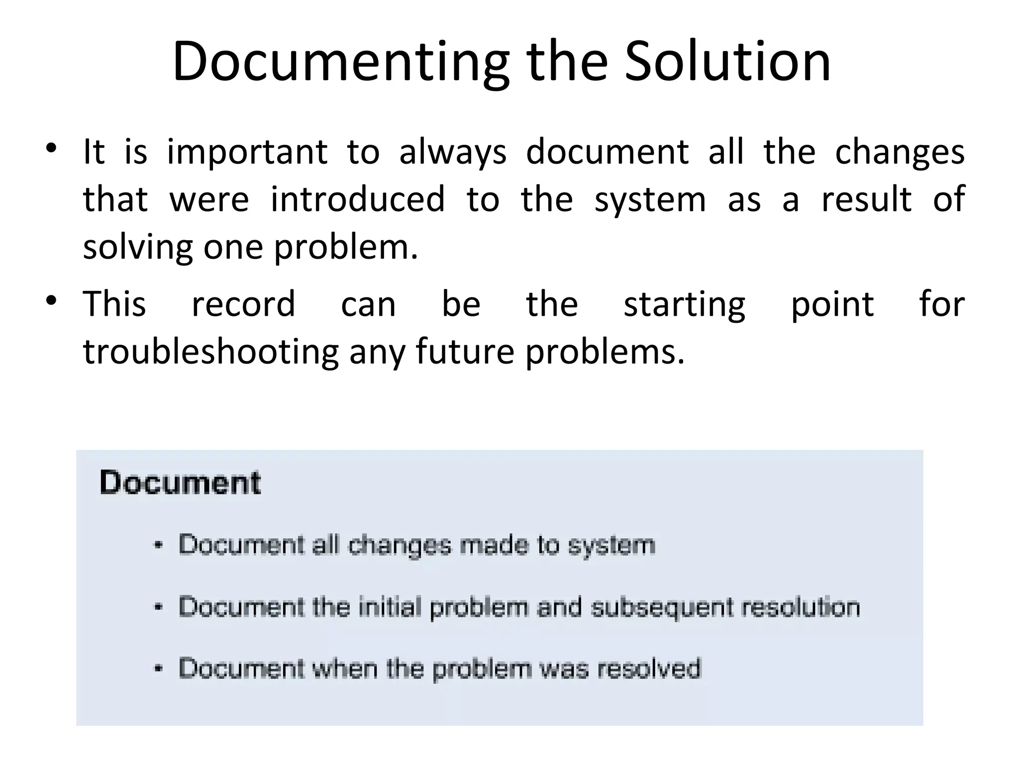 Basic Troubleshooting | PPT