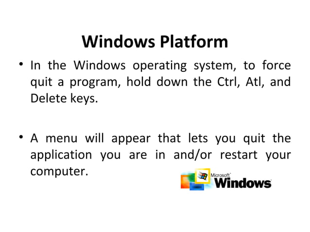Basic Troubleshooting | PPT | Operating Systems | Computer Software and ...