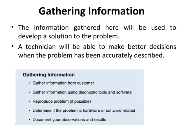 Basic Troubleshooting | PPT | Operating Systems | Computer Software and Applications