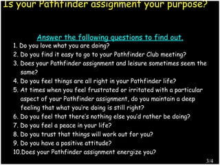02 (b) Finding your purpose.pptTETGFGFFT | PPT