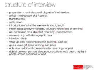 EPFL PxS - week 2 interviewing | PPT