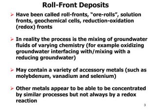 02 boberg iaea roll front development & expl | PDF
