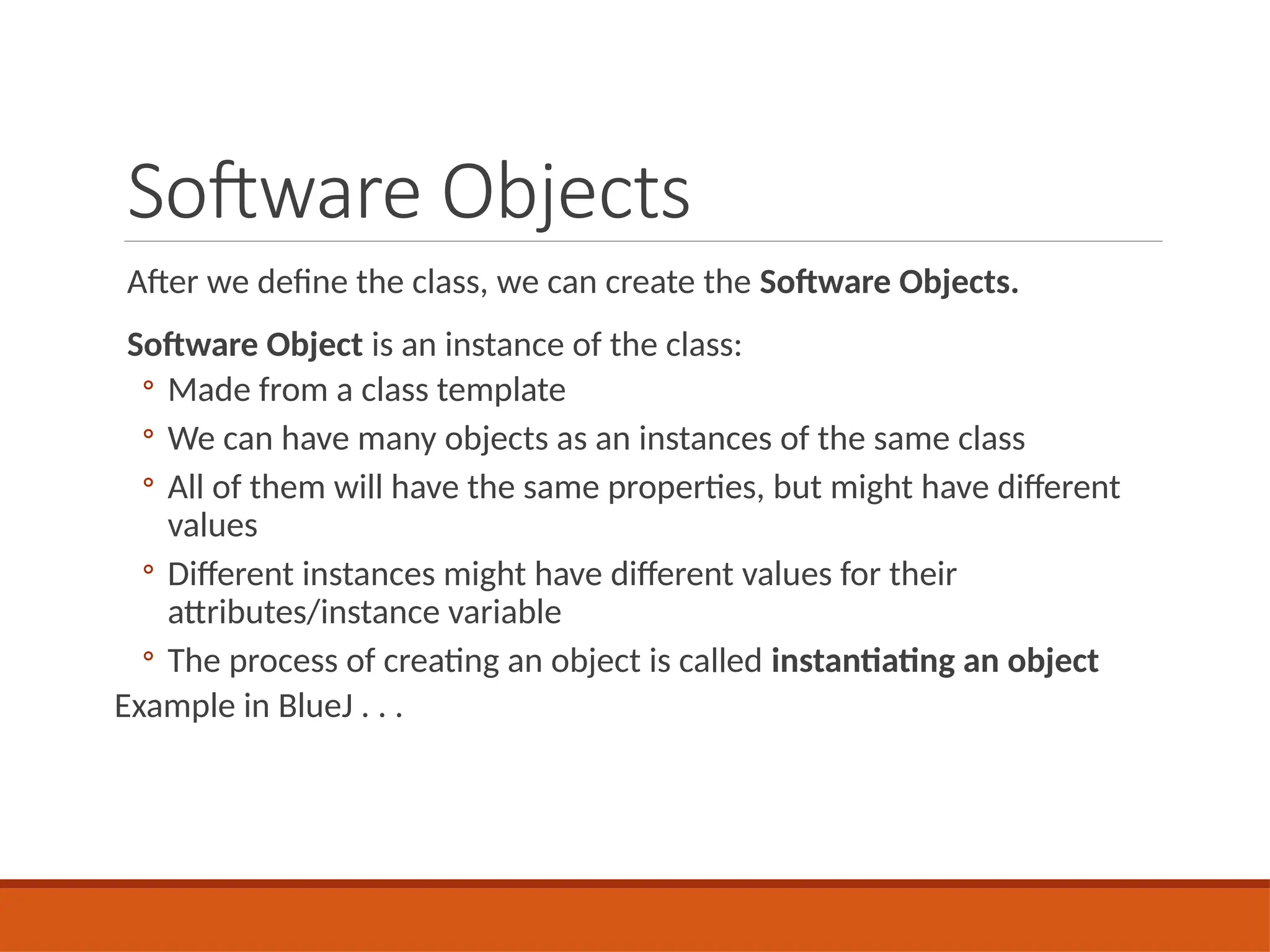 Object Oriented Programming 02b: Classes | PPTX