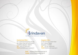 Brindavan Brochure | PPT