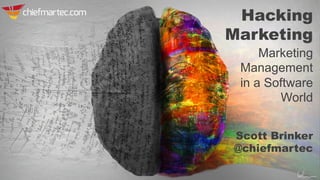 Hacking Marketing - Scott Brinker | PDF