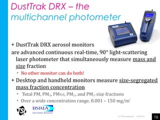 Types of Dust Monitoring | PPT